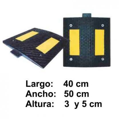 Reductores de velocidad badenes 40 x 50 cm - Mejores precios